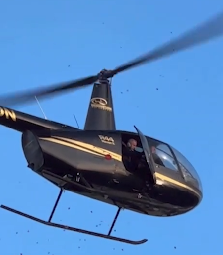 GALERIE/VIDEO. Elicopter, sampanie cu 10.000 euro sticla, teancuri de ...