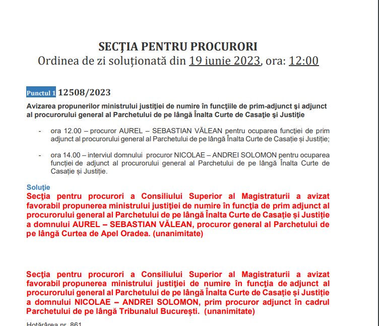 Orădeanul Sebastian Vălean, prim-adjunct al Procurorului General. A intrat în sistem inspirat de ...